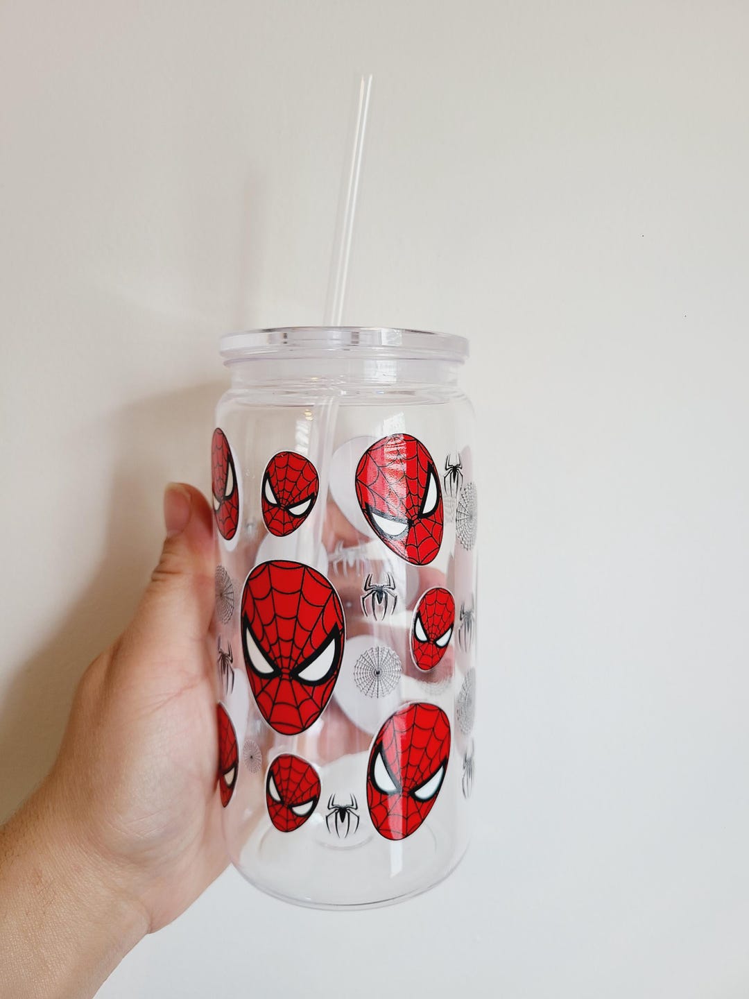 Superhero Libby Cups, Specialized Cups, Shatter Proof, Spider Art, Web Shooter Man - Etsy