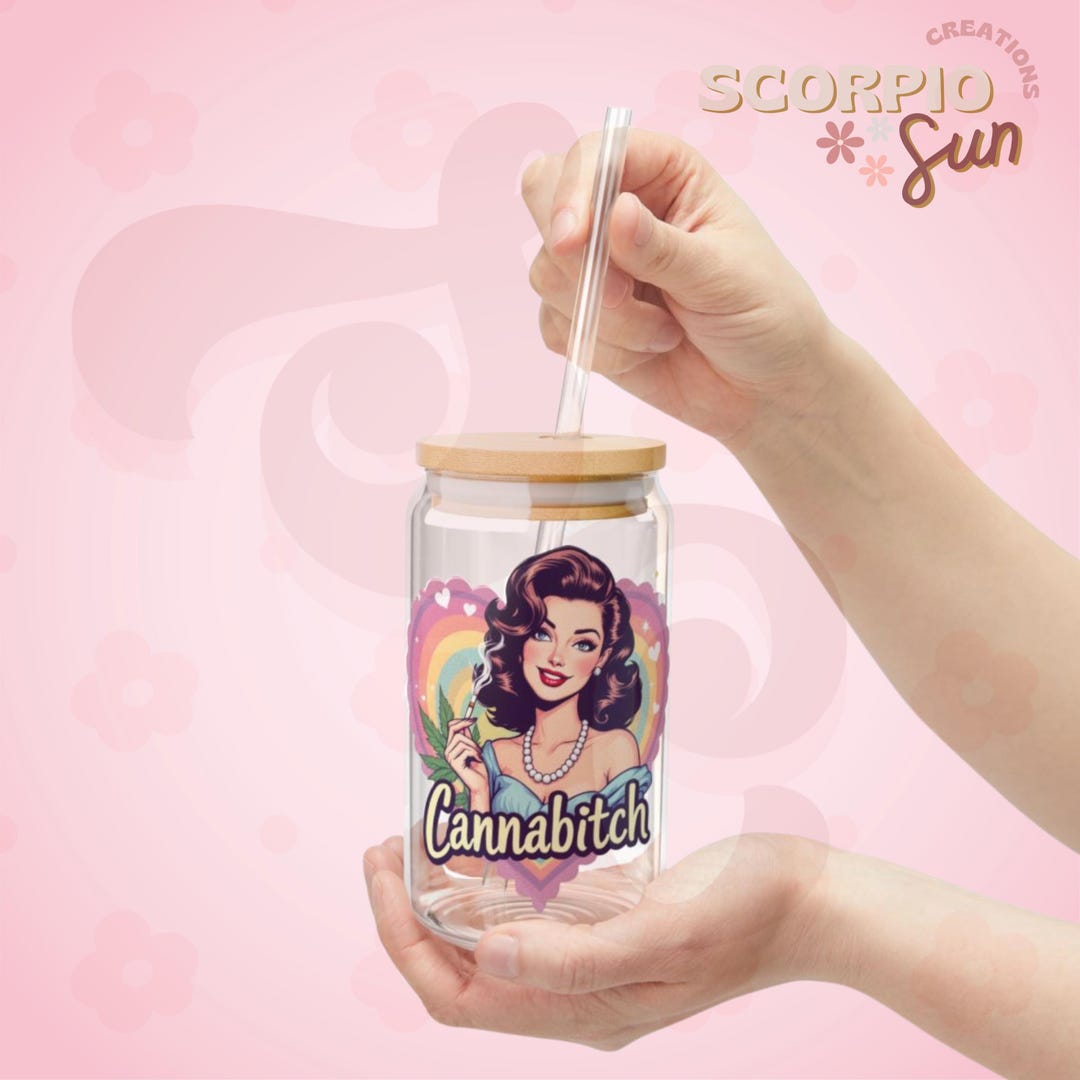 Vulgar Unhinged Sayings, Emp Cups, Trashy Girl Gift, Cannabis Girly ...