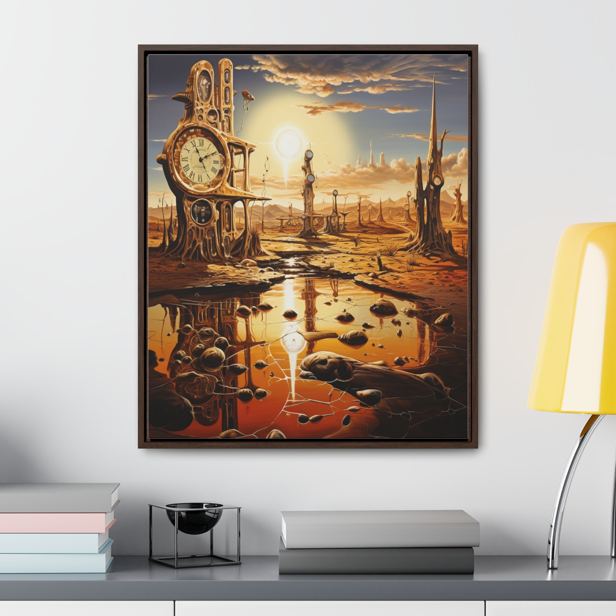 Salvador Dali Wallart Painting Gallery Canvas Wraps Vertical Frame ...