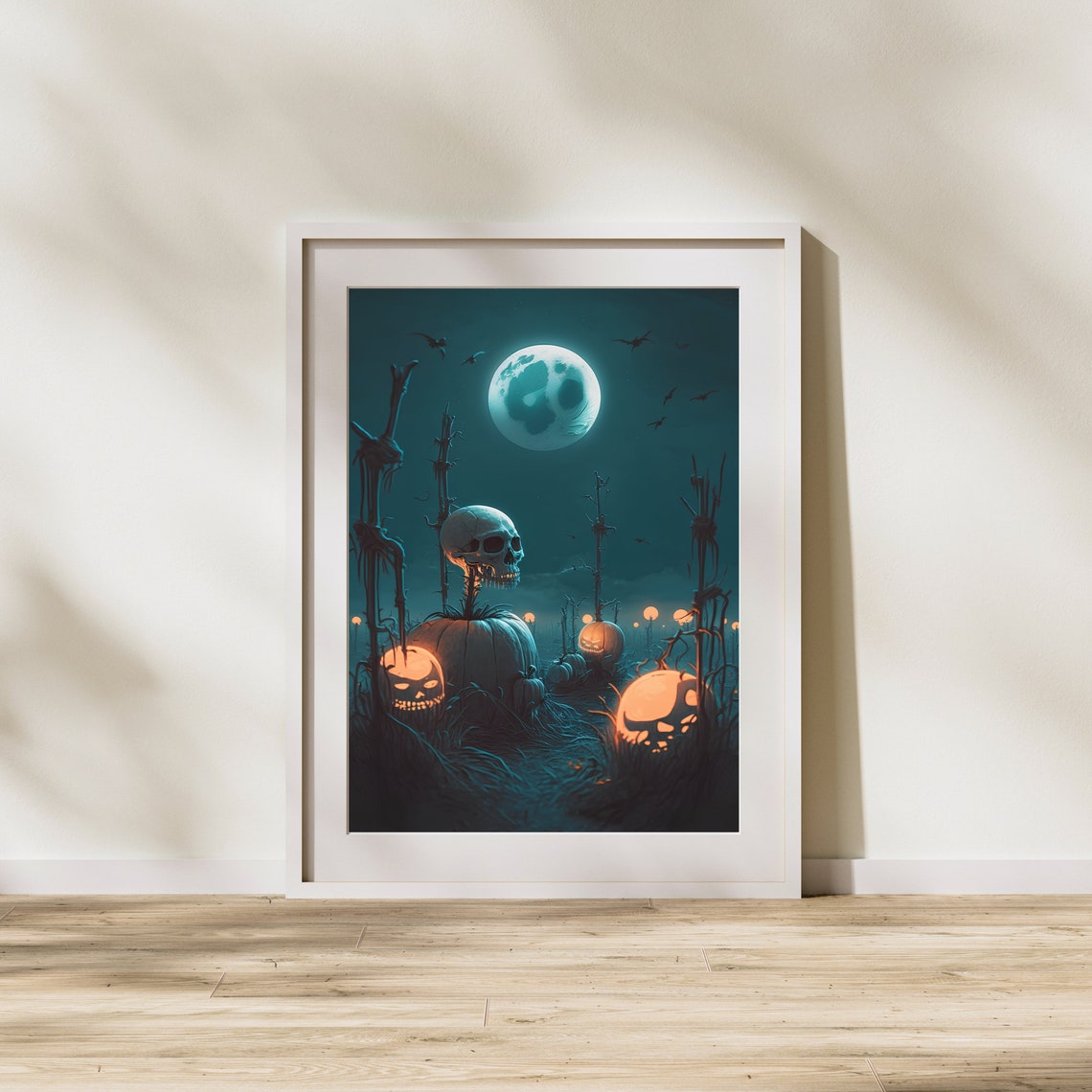 Halloween Digital Wall Art Halloween Printable Halloween - Etsy