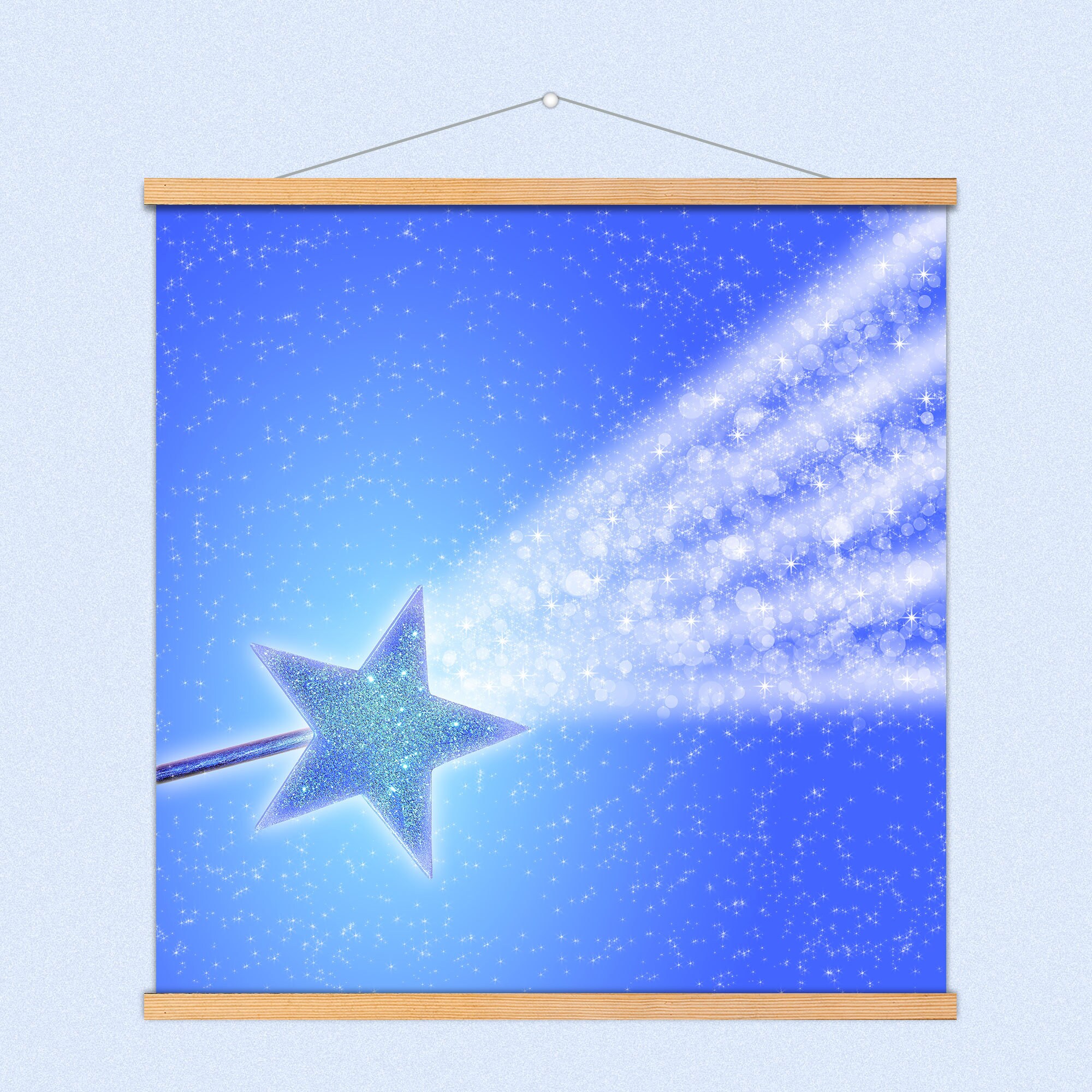Magic Fairy Wand Magic Star Printable Nursery Gift Baby Shower Gift ...