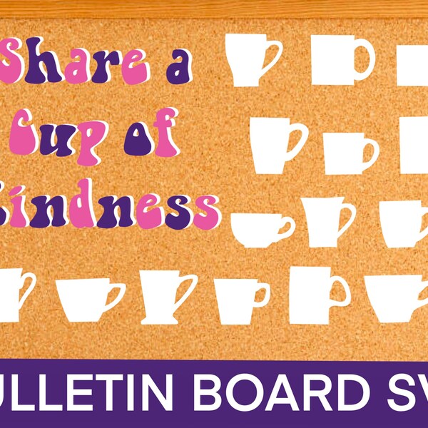 Bulletin Board Svg - Etsy