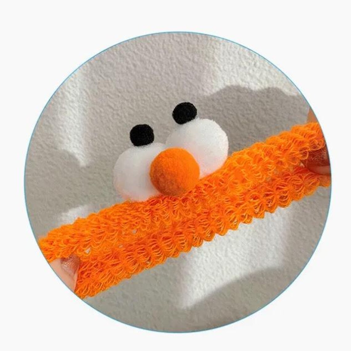 Pompom Silly Little Puppet Clown Hair Tie Accessory by Rayven the Clown ...