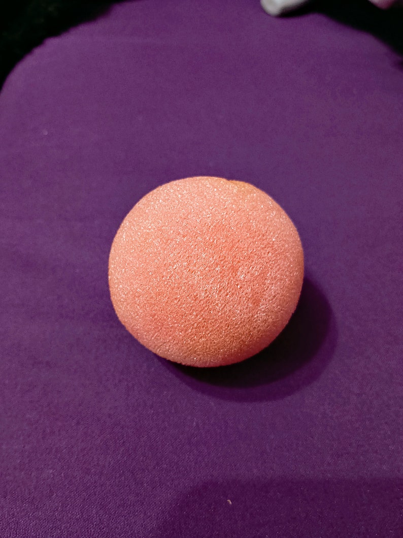 Foam Sponge Clown Nose Red Pink Blue Black Orange Yellow Silly Costume ...