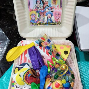 Circus Carnival Clown Mystery Box by Rayven the Clown ~ Topsy Turvy ...