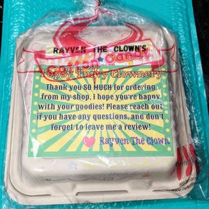 Circus Carnival Clown Mystery Box by Rayven the Clown ~ Topsy Turvy ...