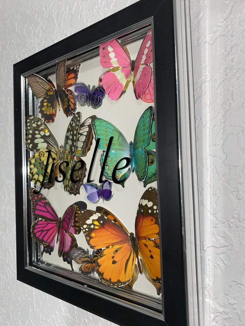 Butterfly Shadow Box - Etsy