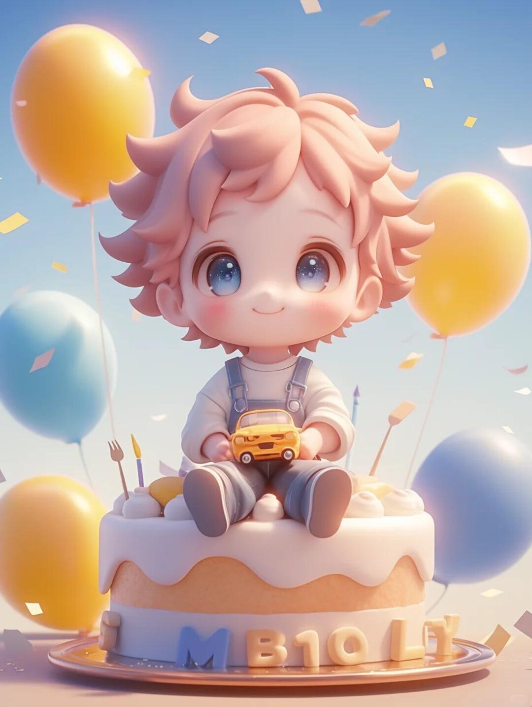 Custom 3D Self Portrait Chibi Pop Mart Style Birthday Boy 1 - Etsy