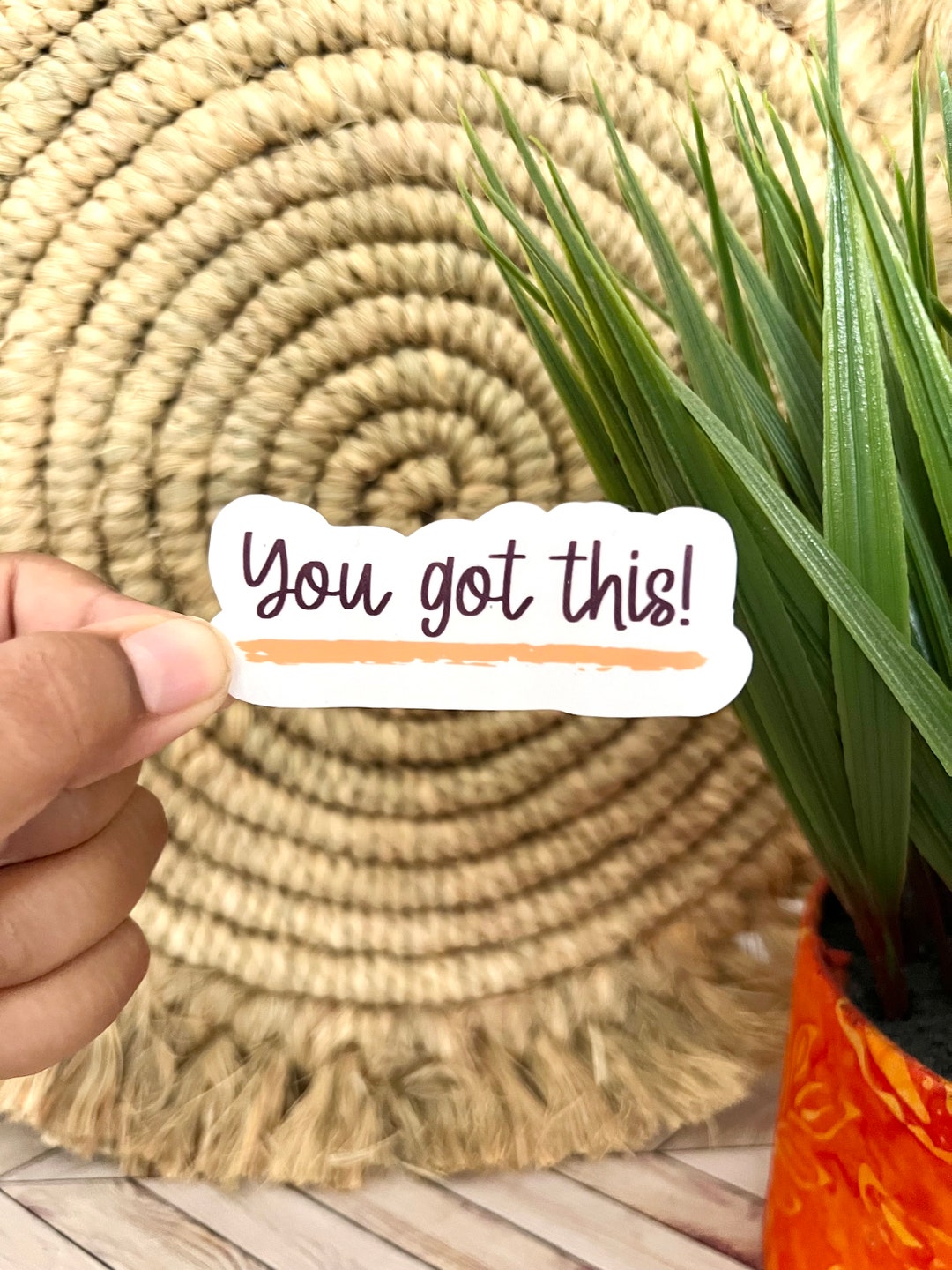 You Got This Sticker Vinyl Laminated Waterproof for Waterbottle, Laptop ...