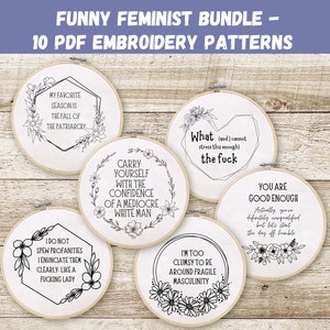 Funny Embroidery - Etsy