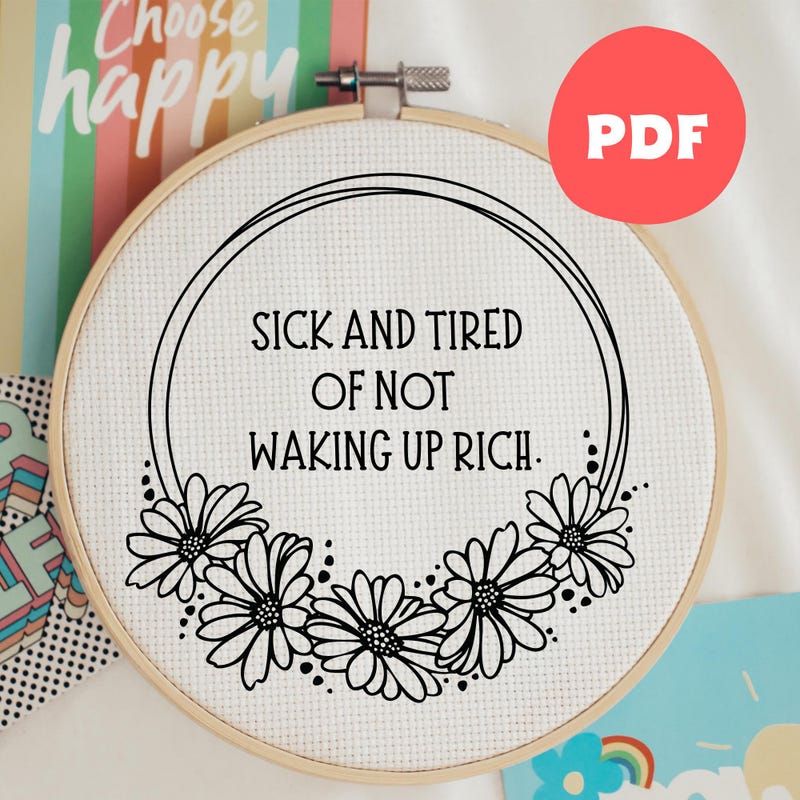 Sick Embroidery Designs - Etsy