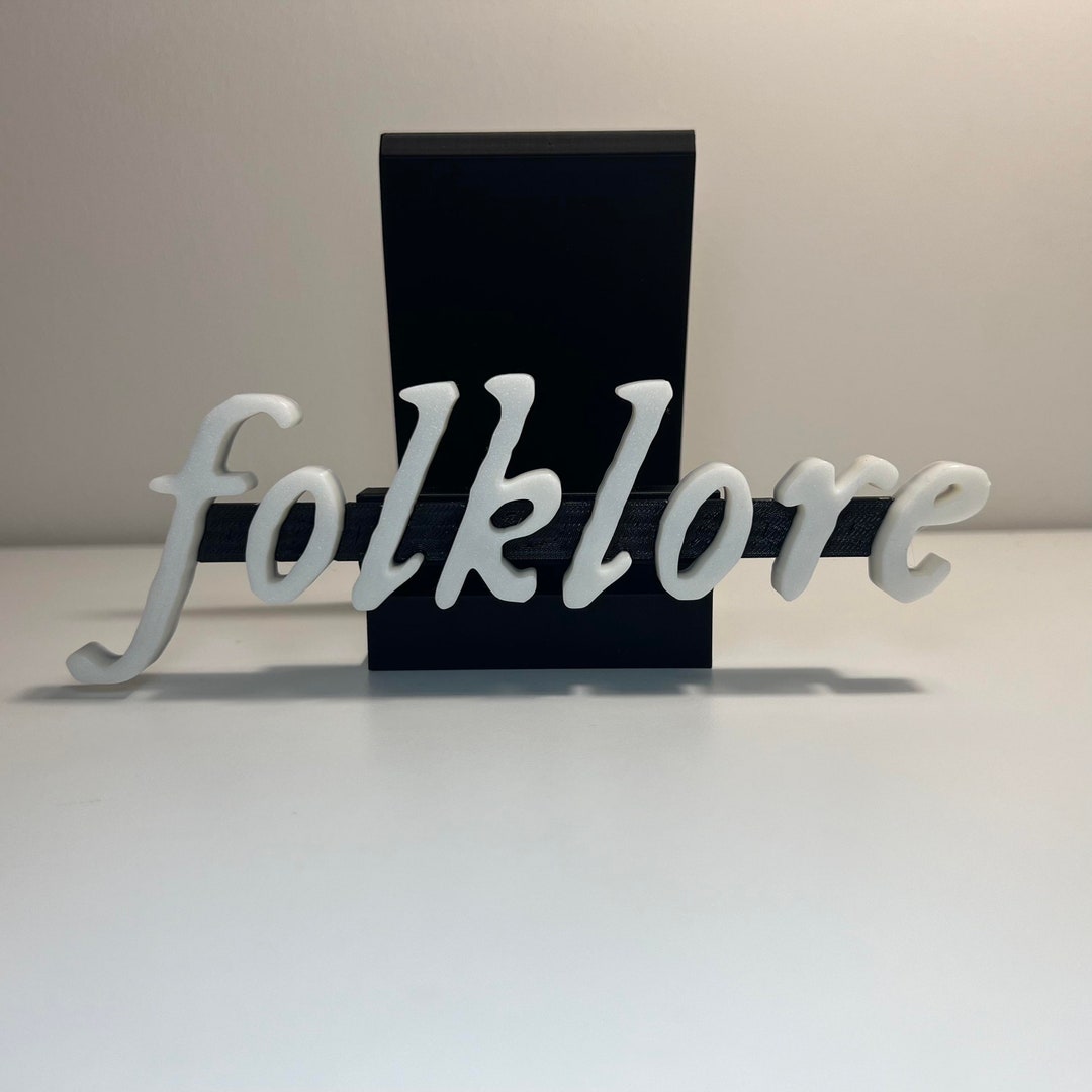 Taylor "folklore-" Vinyl Record Stand - Etsy