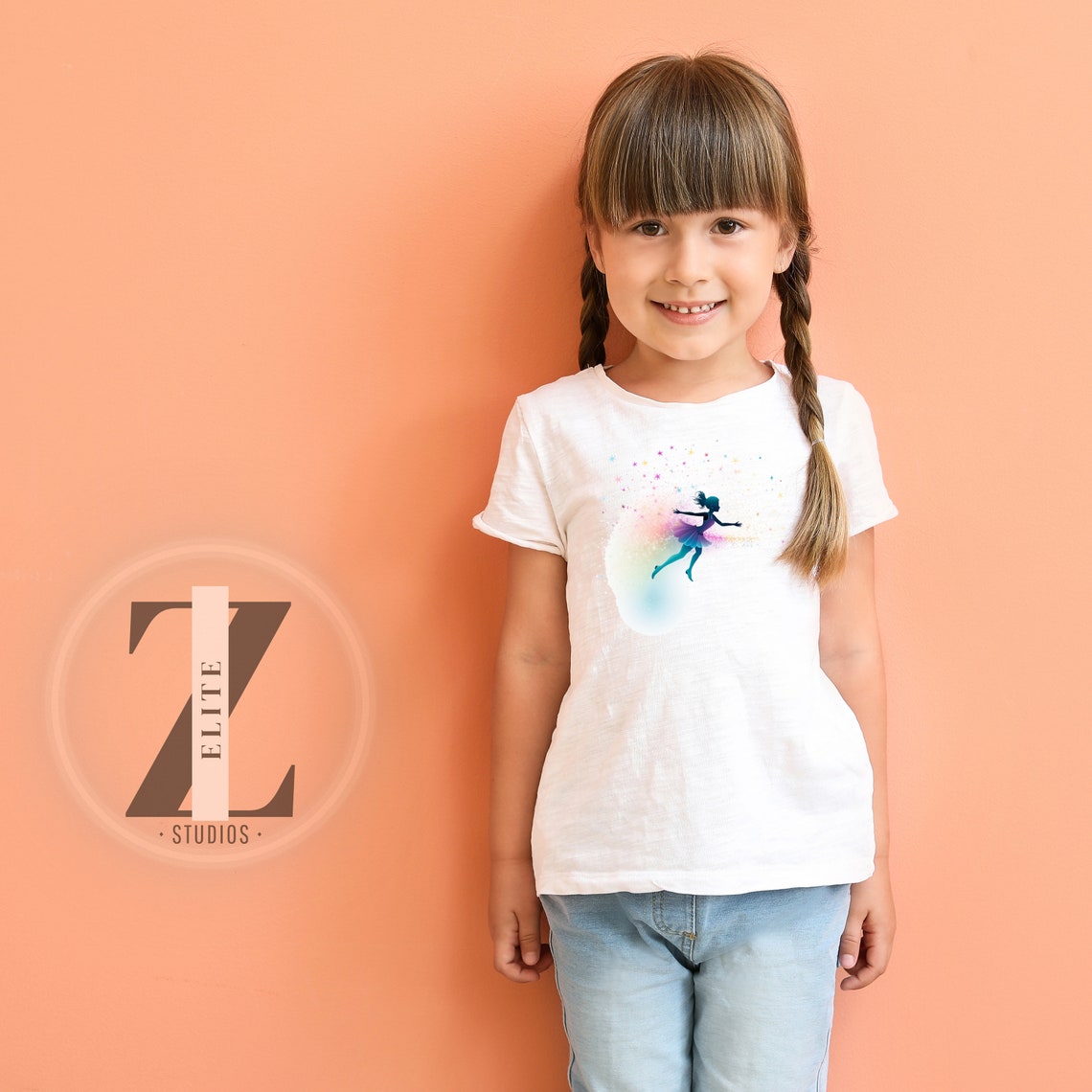 Tinkerbell PNG, PDF Set, 5 Designs, 300 DPI, Fairy Princess Graphic for ...