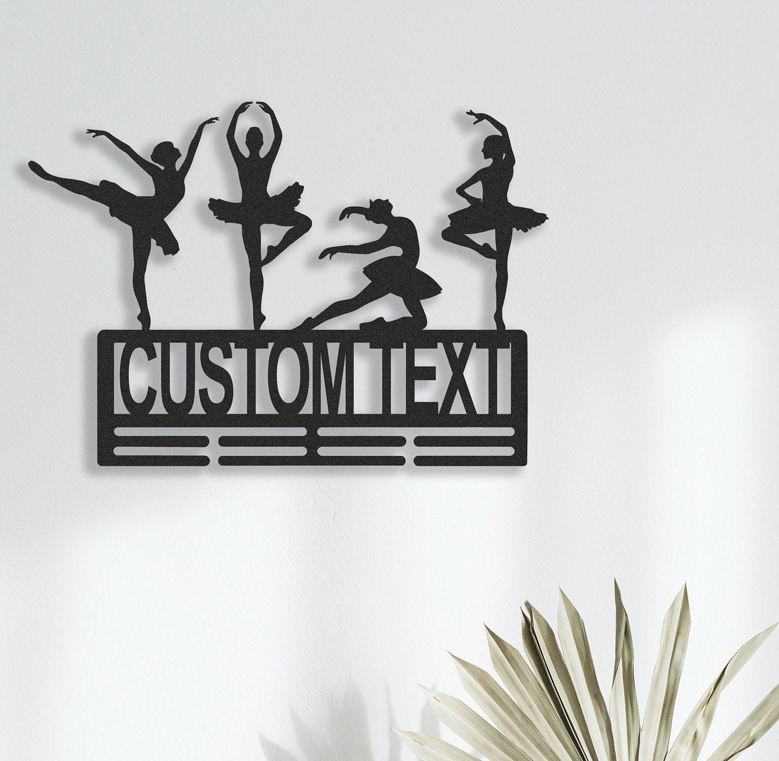 Custom Ballet Medal Hanger, Personalized Name Metal Sign, Medal Holder ...