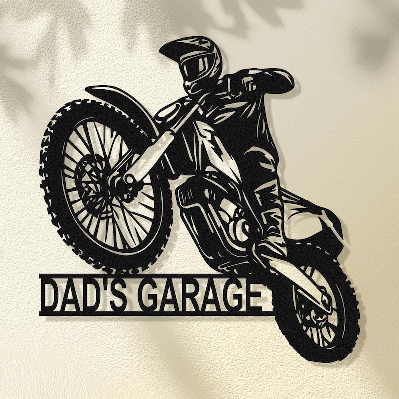Motocross Birthday Signs - Etsy