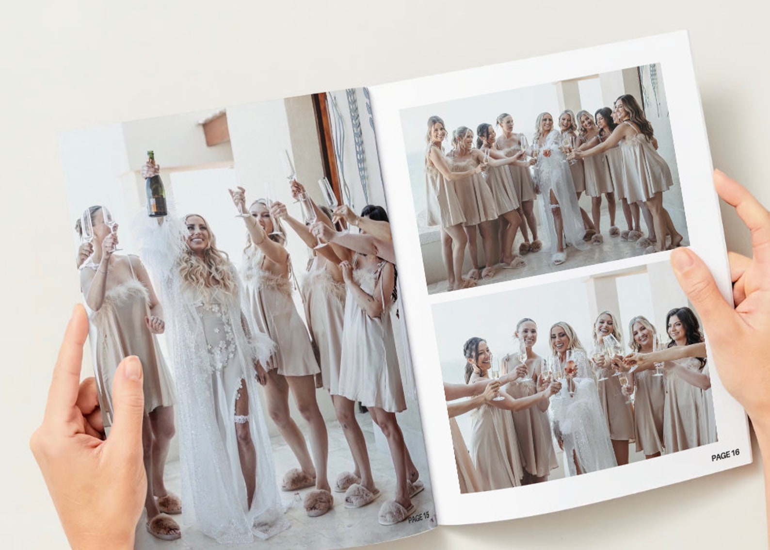 Custom Wedding Magazine Template: Modern Editorial Style (canva ...