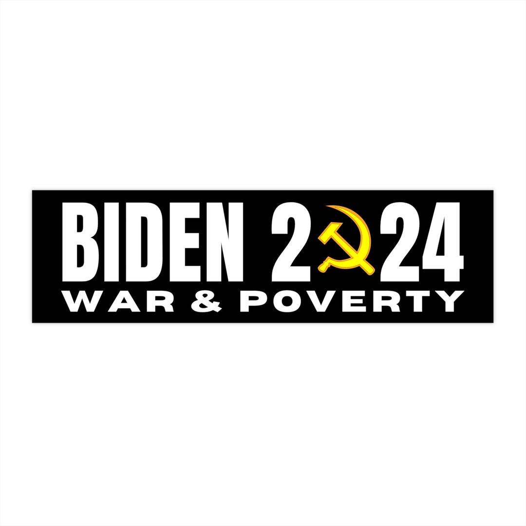 Funny Joe Biden Election Bumper Sticker, Biden Laptop Sticker, Funny ...