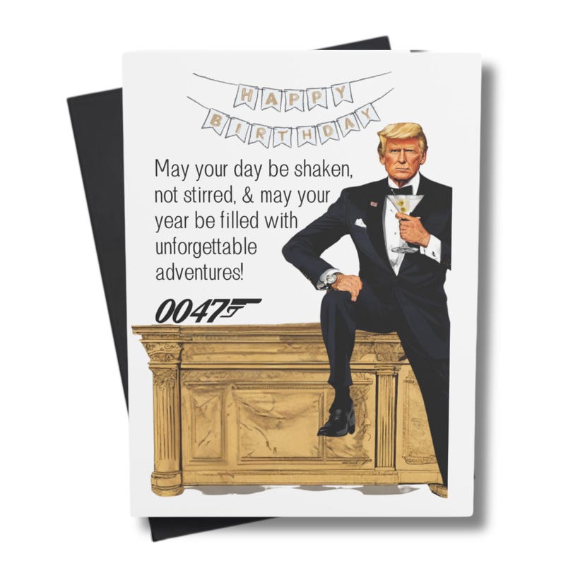 0047 Trump Retirement Card, Only, Funny Political Gift - Etsy