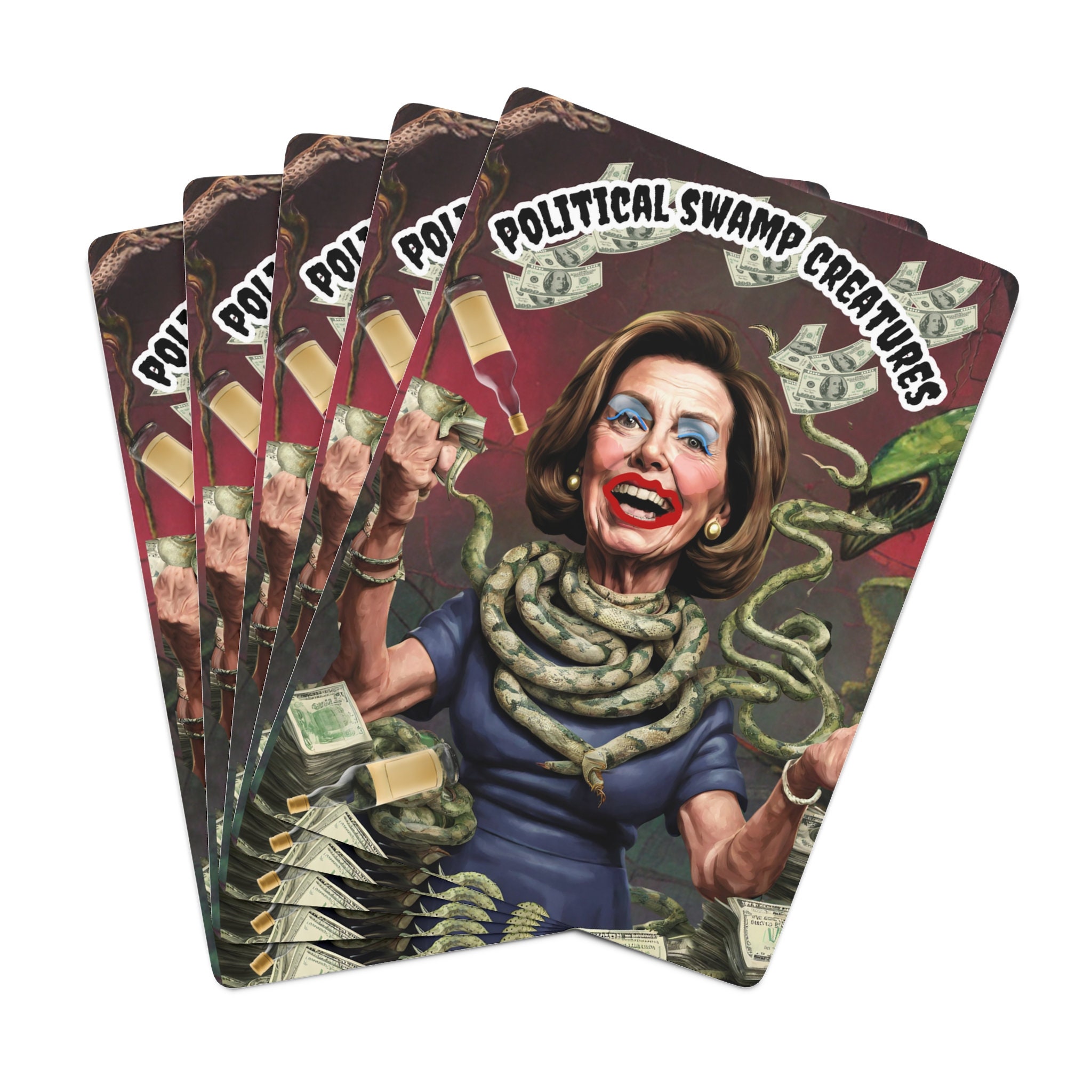 Swamp Creatures Poker Cards, Political Playing Cards, Deck of Cards ...
