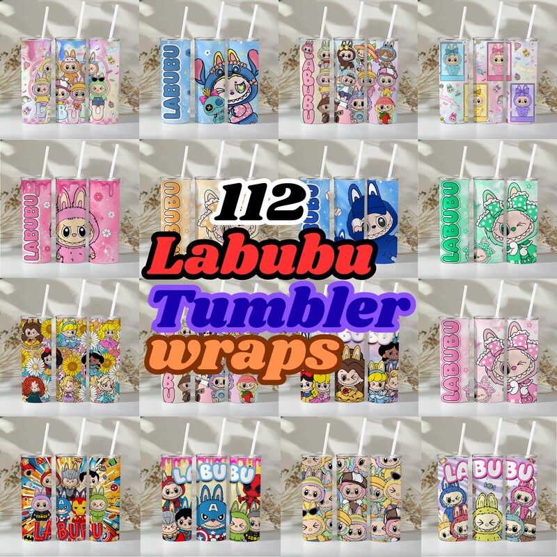 Labubu Stanley Tumbler - Etsy