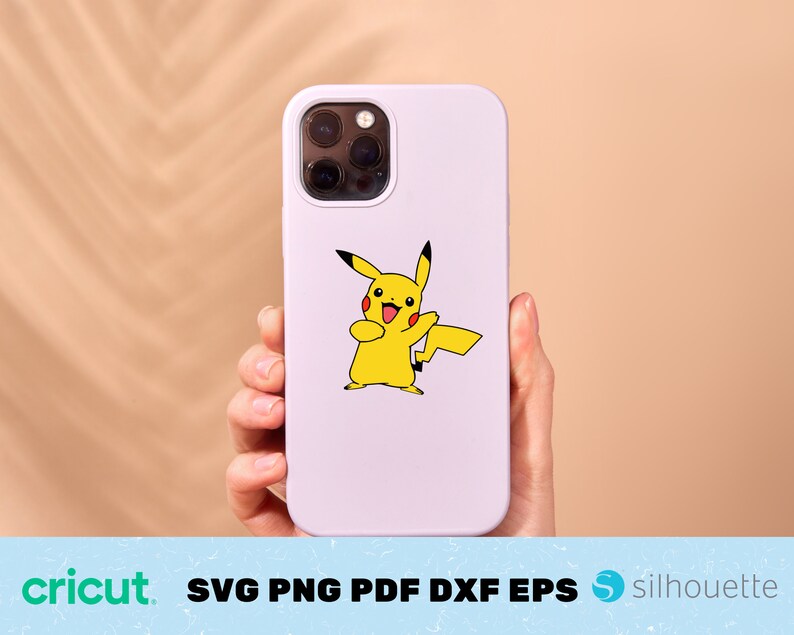 Pokemon Pikachu Svg Pikachu PNG Sticker, Pikachu SVG Sticker, Pokemon ...