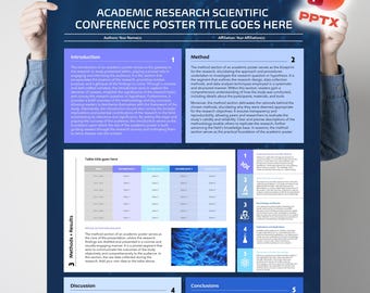 a1 vertical poster template