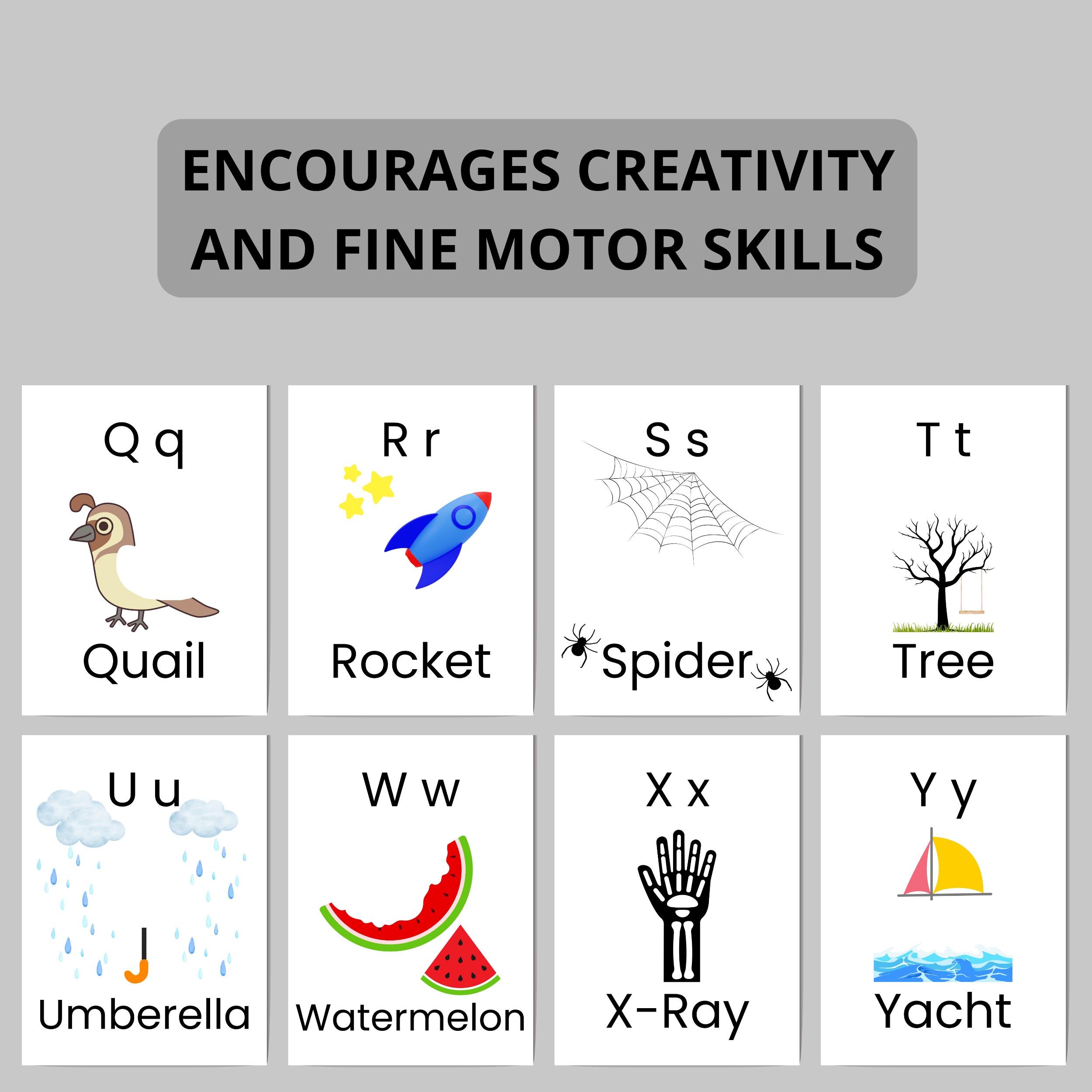 Alphabet Handprint Art: A-Z Phonics, Activity for Kids, Toddler ...
