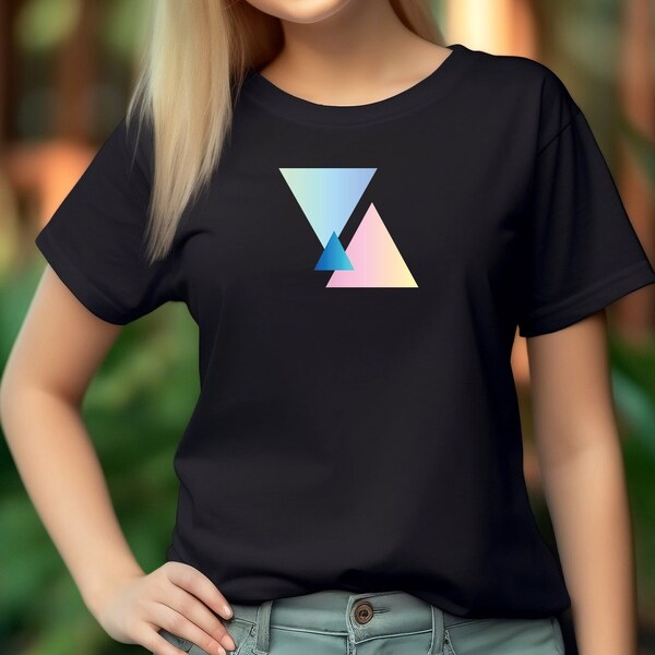 Triangle T Shirt - Etsy