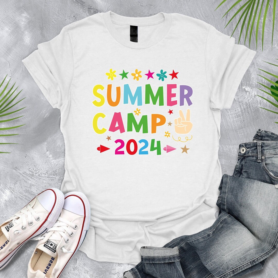 Summer Camp 2024 T-shirt, Summer Camp Shirt, Camping Crew Sweatshirt ...