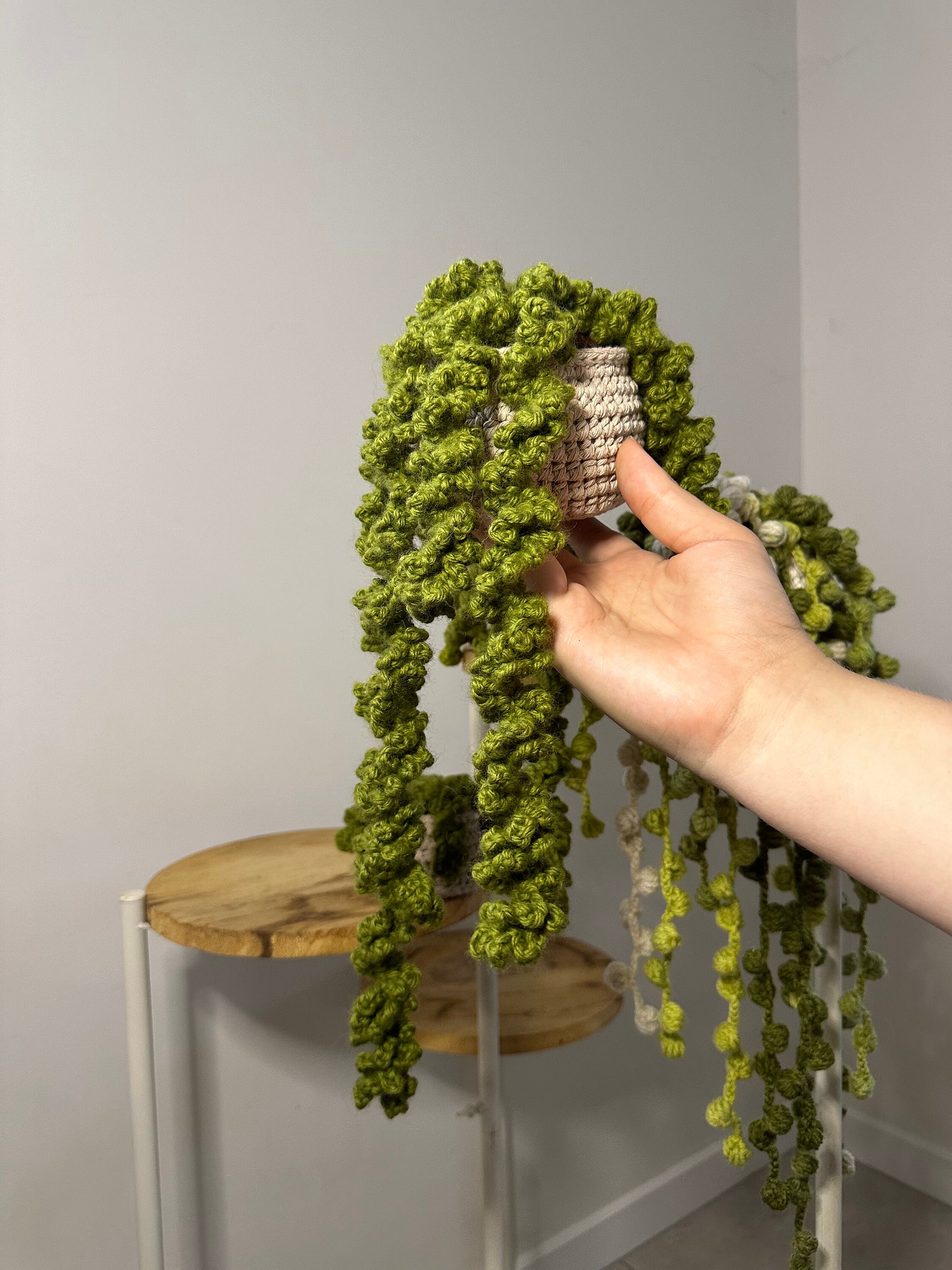 Crochet Curly Fern Plant Pattern Crochet Pattern Large Plant PDF ...