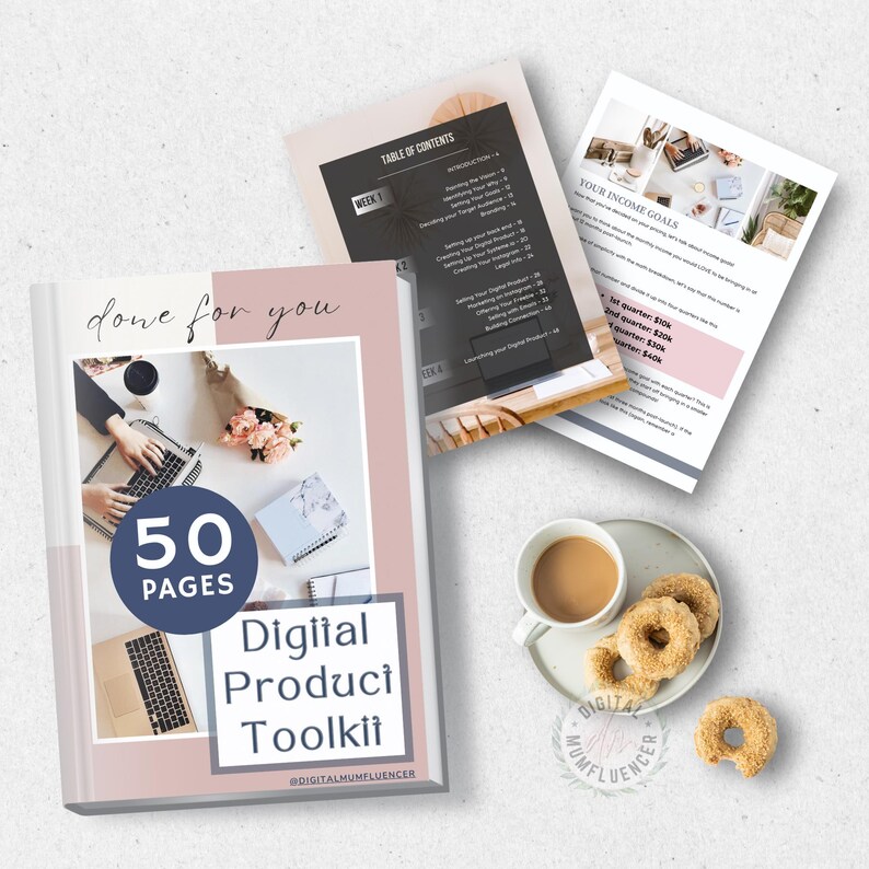 Digital Product Toolkit Online Entrepreneur Guide Passive Income ...