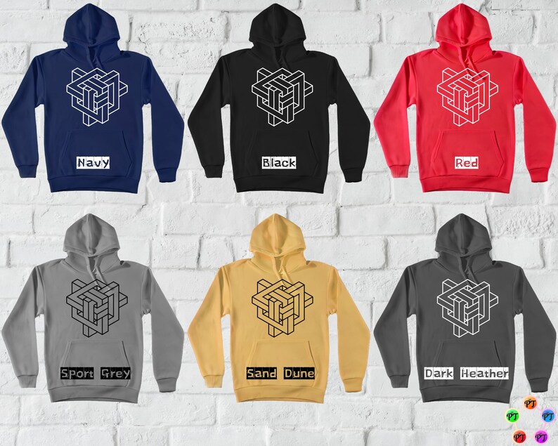 Geometric Shape Hexagon Polygon Hipster T-shirt, Abstract Shirt ...