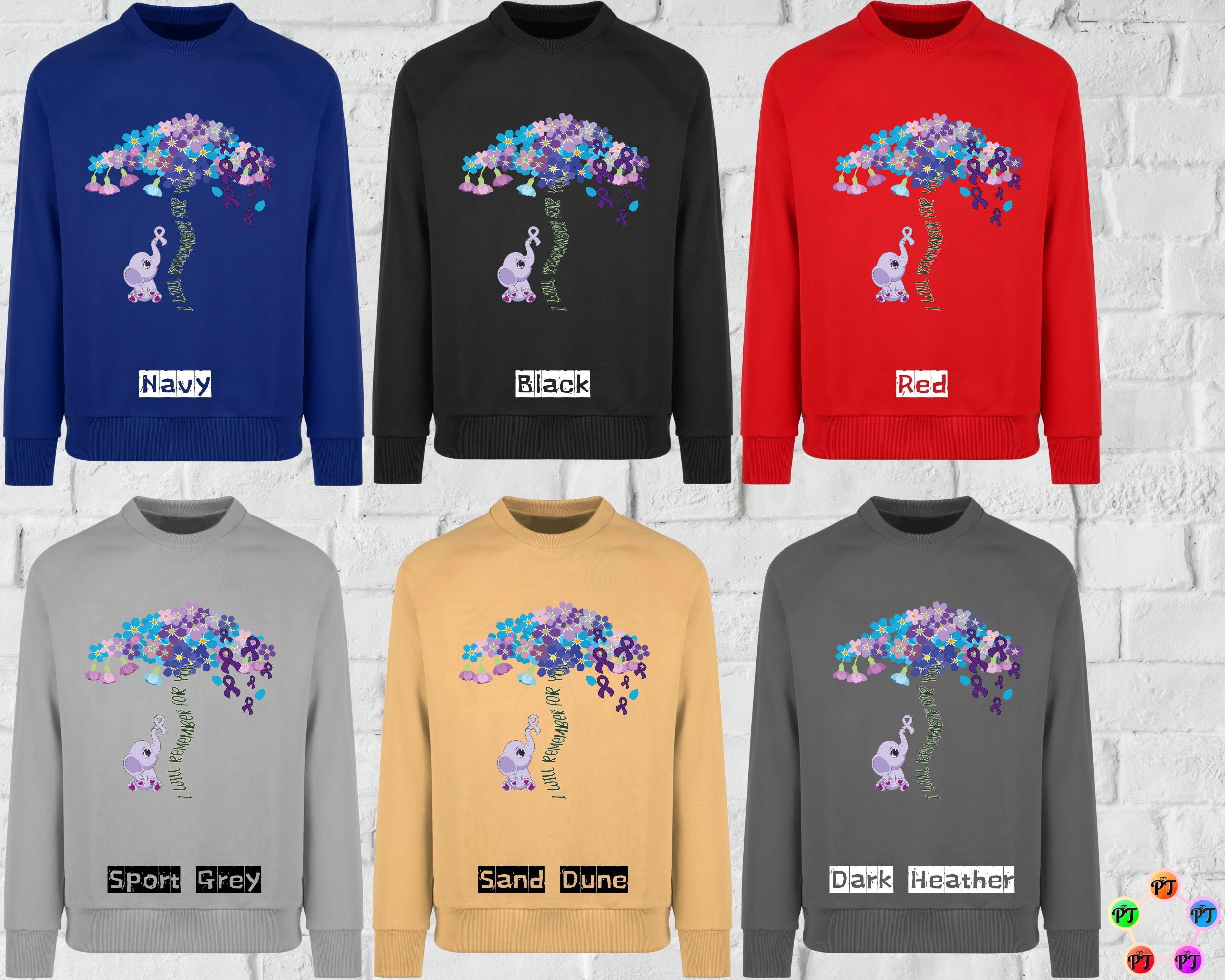 Alzheimer Flower T-shirt, Dementia Family Support Shirt, Mothers Day ...