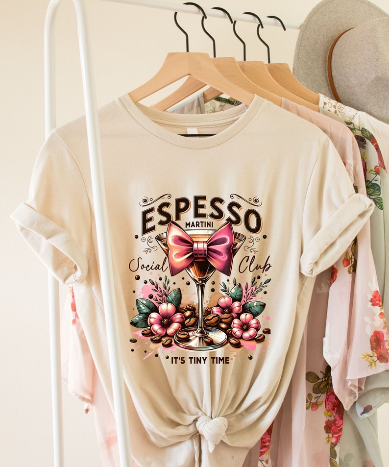 Espresso Martini Shirt Cocktail and Social Club Clothing Downtown Girl ...