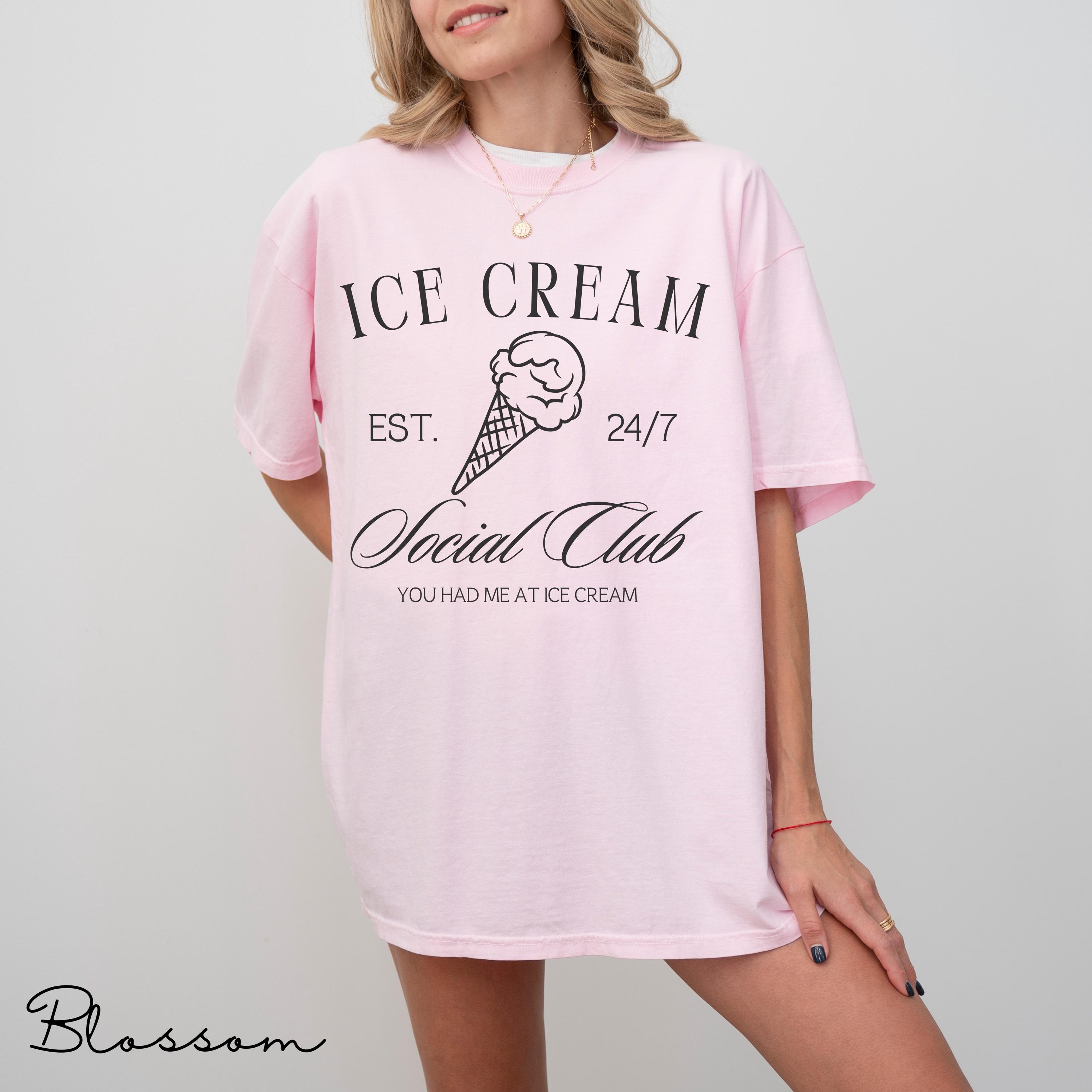 Ice Cream Social Club Shirt, Ice Cream Shirt, Vintage Ice Cream Shirt ...