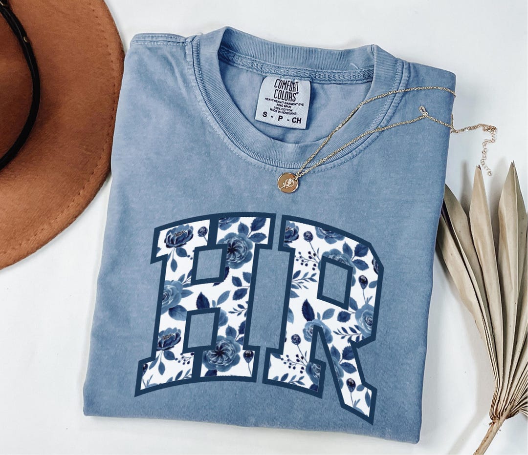 Floral HR Shirt, Floral Human Resources Shirt, HR Shirt, Human ...