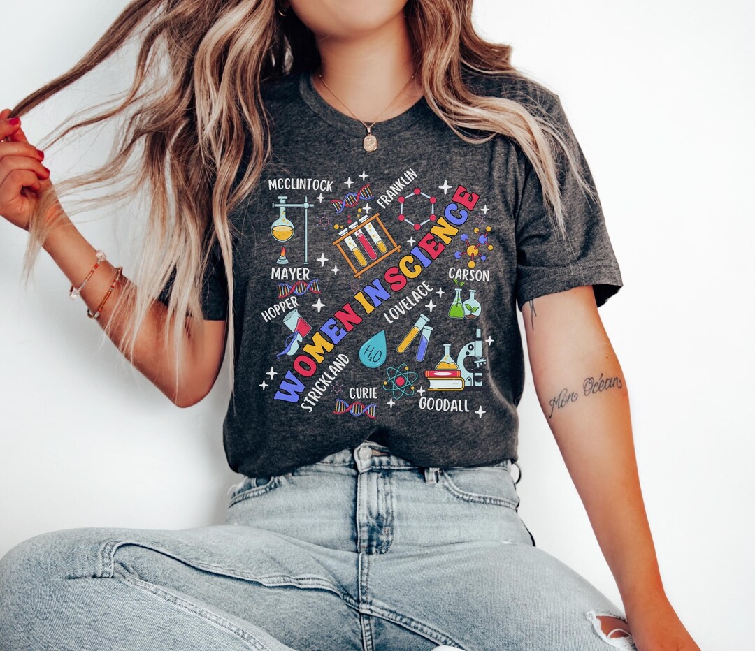 Women in Science Shirt, Scientist Sweatshirt, Aesthetic Scientist Shirt ...