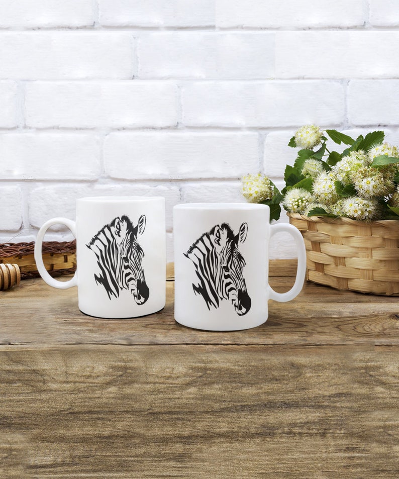 Zebra Coffee Mug, Beautiful Zebra, Zebra Gift - Etsy