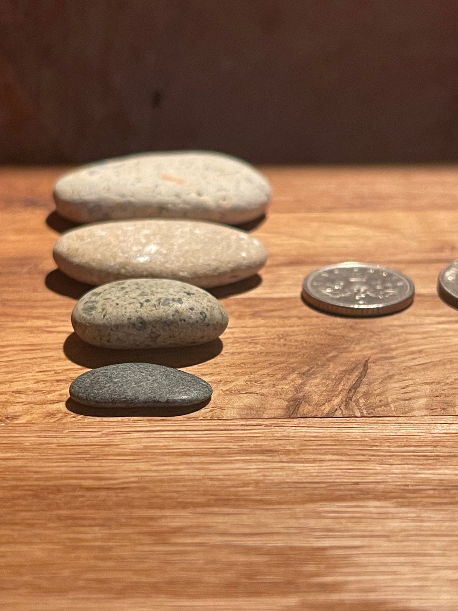 4 Stacking Pebbles Different Shades of Beige Karki Sand and - Etsy