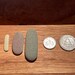 3 Stacking Pebbles, Different Shades of Sand Coloured Pebbles. Hand ...