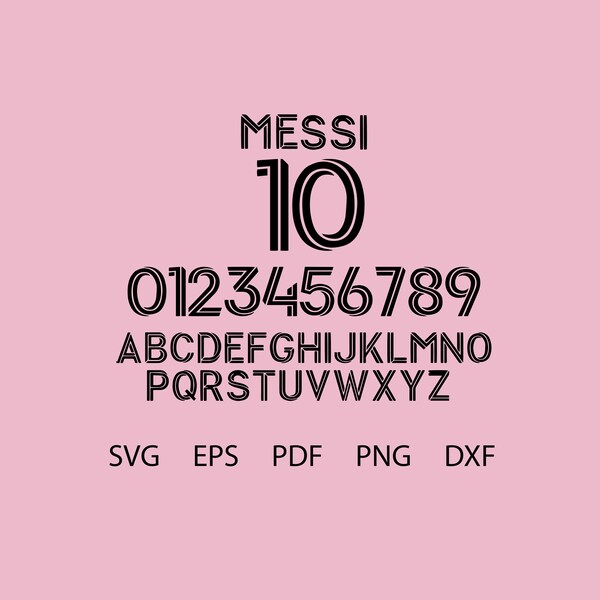 Messi Svg - Etsy