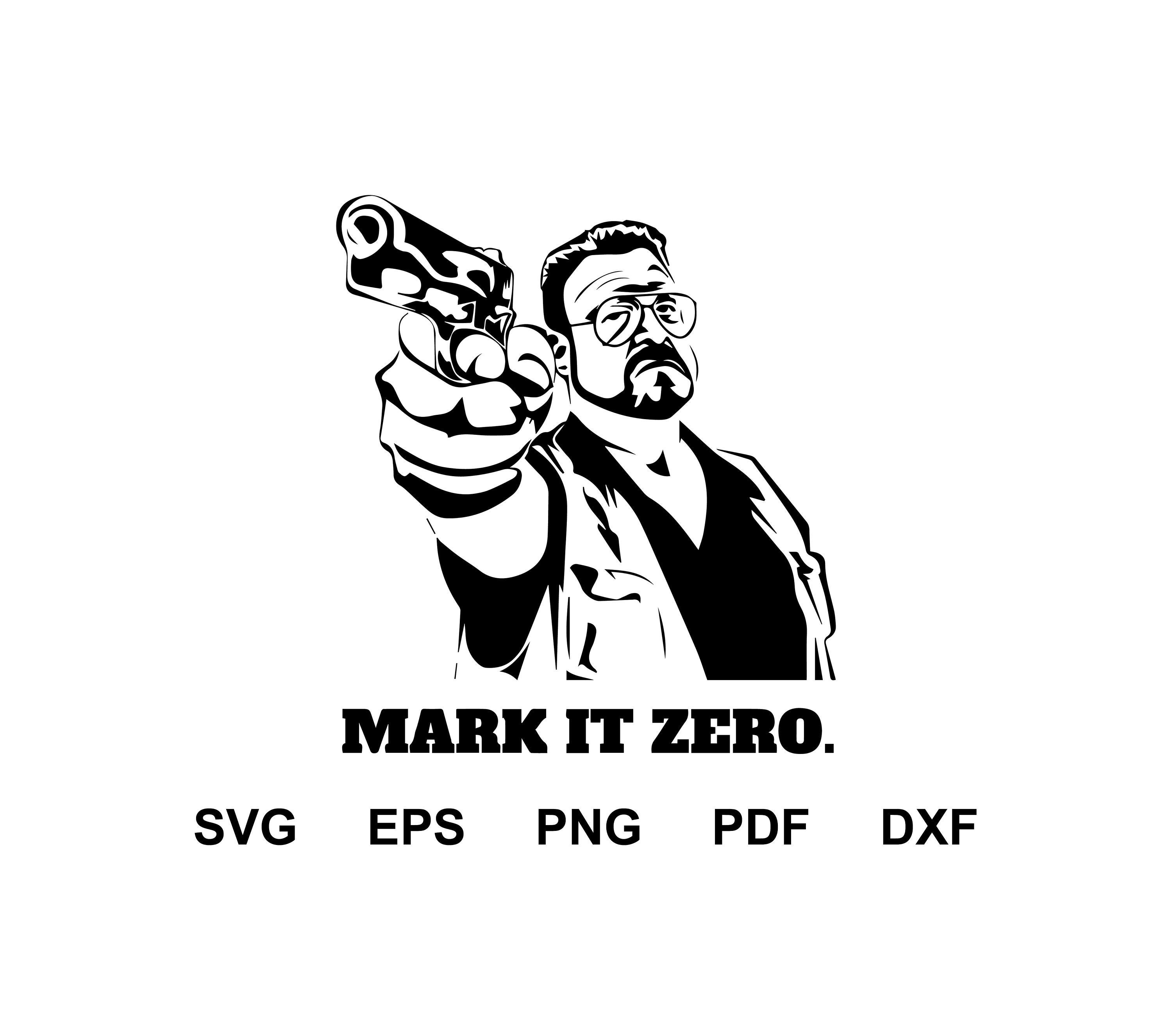 Mark It Zero | SVG - Etsy