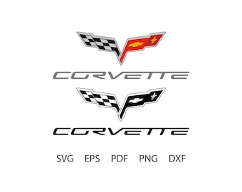 7x Corvette Bundle Svg Png Dxf Eps Cricut File, Corvette Racing Svg ...