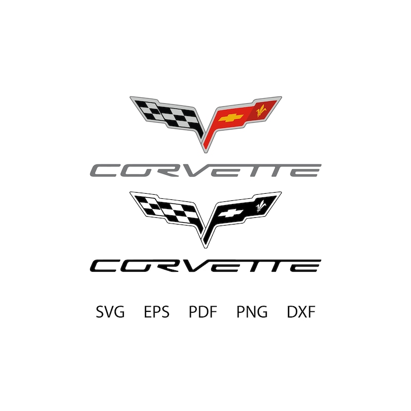 Corvette Svg - Etsy