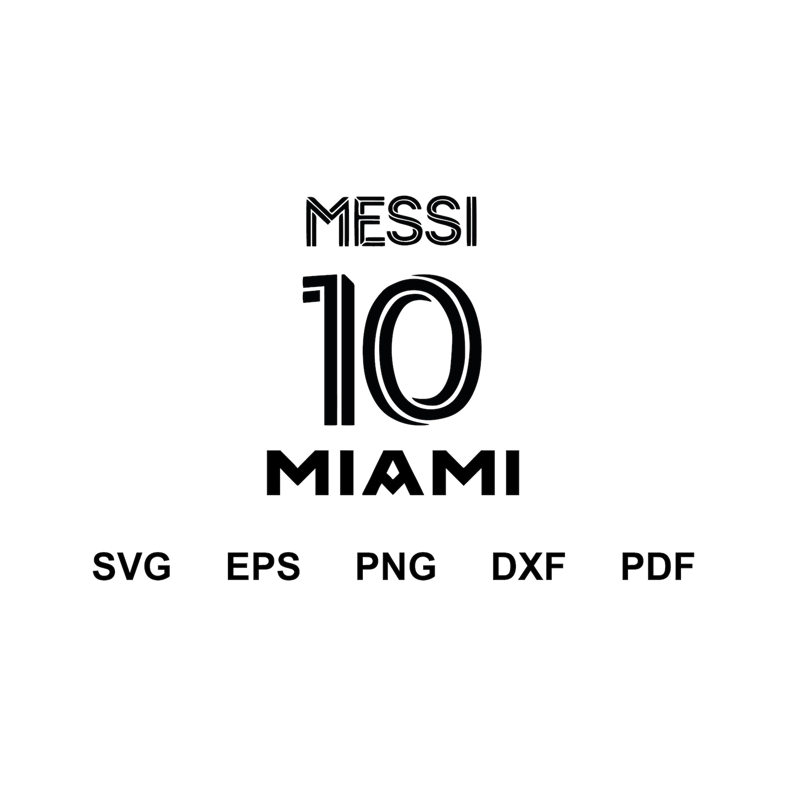 Messi 10 Svg | Messi Png | Vector Files | Png, Dxf, Eps, Pdf - Etsy