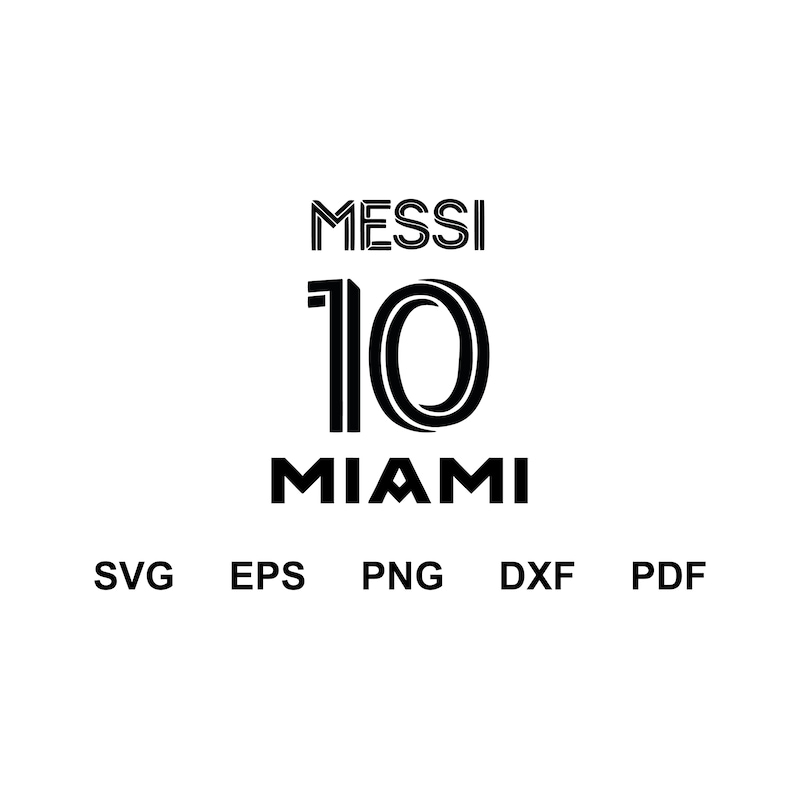 Messi Svg - Etsy