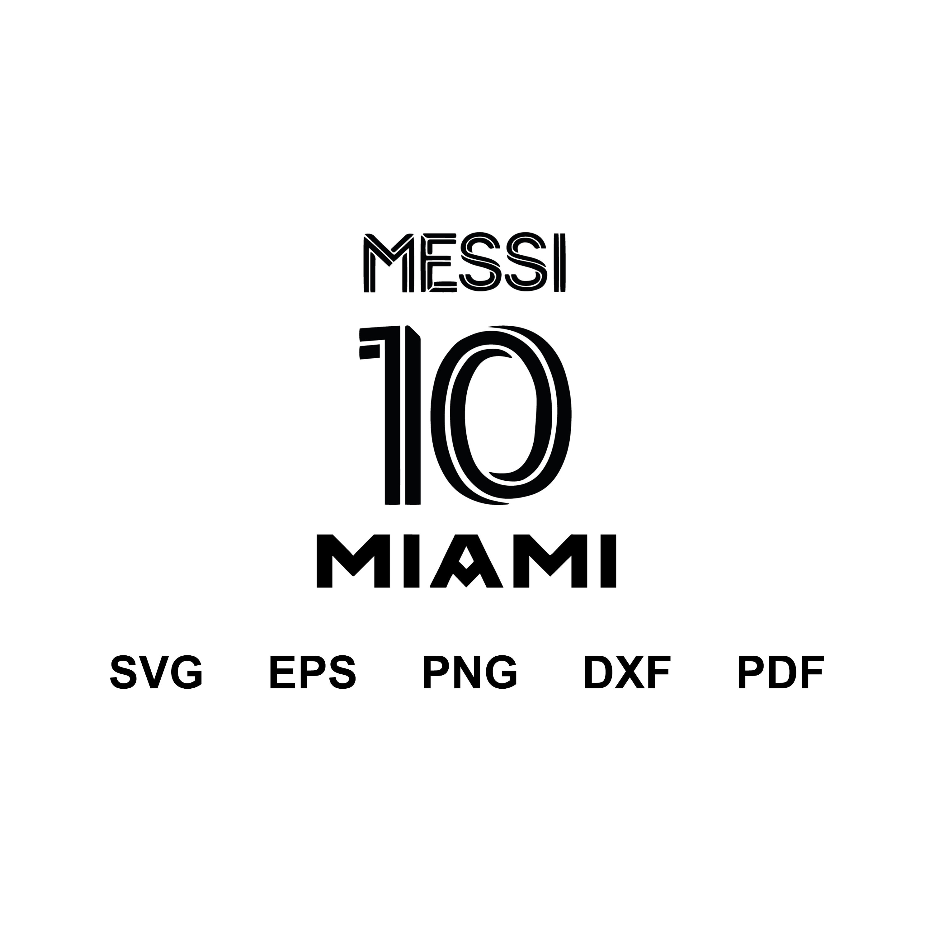 Messi 10 Svg | Messi Png | Vector Files | Png, Dxf, Eps, Pdf - Etsy