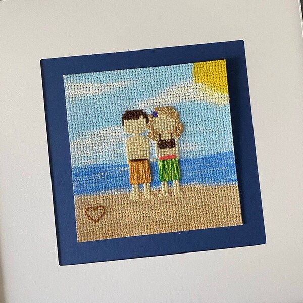 Cross Stitch Portraits - Etsy