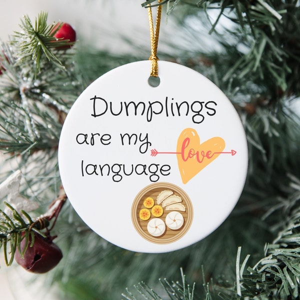 Dumpling Ornament - Etsy