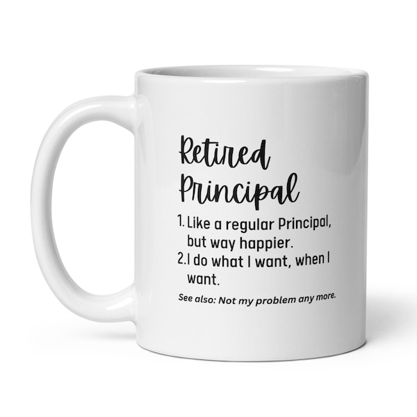 Retirement for a Principal - Etsy